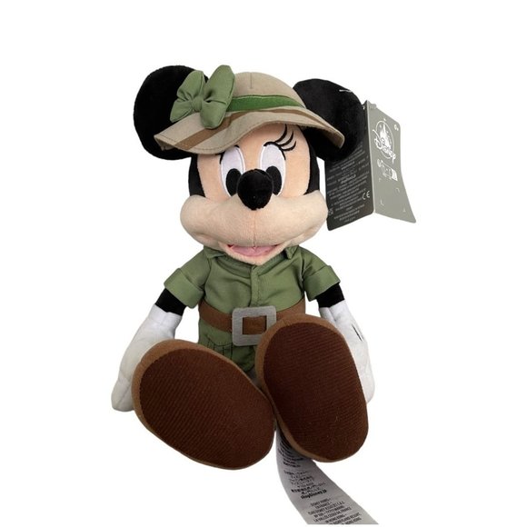 Disney | Toys | Disney Parks Animal Kingdom Safari Minnie Mouse Plush ...